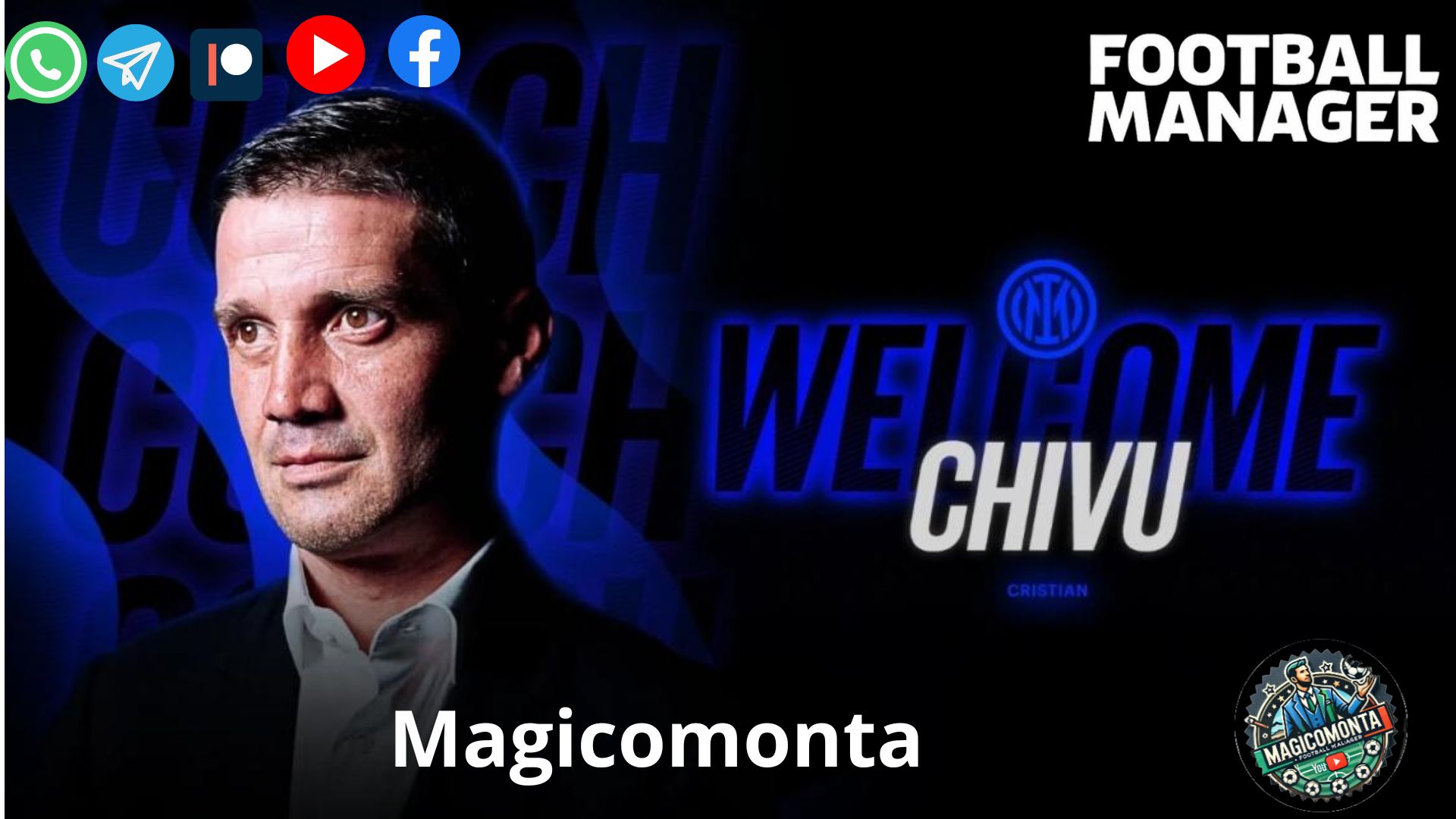 FM24 ANALISI ED EMULAZIONE TATTICA DELL'INTER DI CHIVU 2025/2026 ...